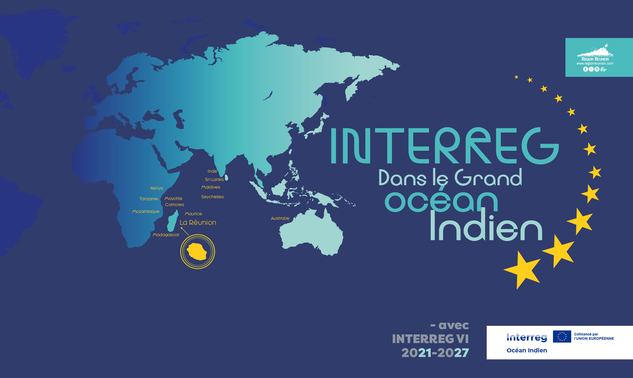 Votre projet INTERREG VI 2021-2027 - Région Réunion